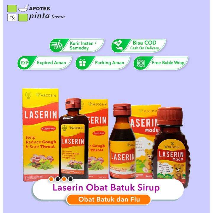 Laserin Sirup Dewasa dan Anak All Varian | Lazada Indonesia