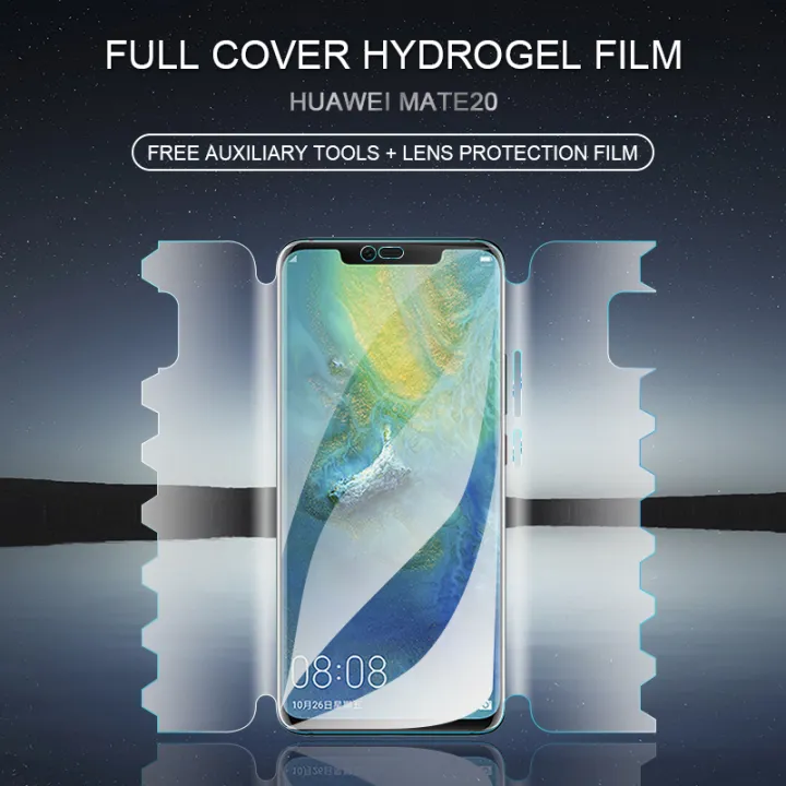 ผีเสื้อไฮโดรเจลฟิล์มสำหรับหัวเว่ย MATE20 20Pro 30Pro 40ProPlus NOVA7 8 9 P30 P40 P50เต็มร่างกาย ...