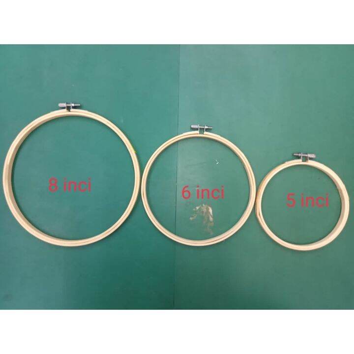 Bika Sulam Jenis buluh /4 inci, 5 inci, 6 inci , 7 inci, 8 inci, 9 inci ...