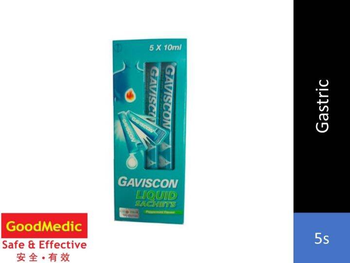 Gaviscon Liquid Sachets (5s x 10mL) | Lazada