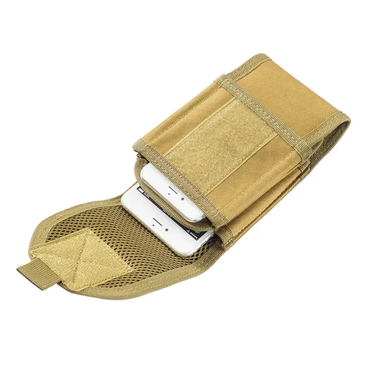 Outdoor double cell phone bag wear-resisting the MOLLE tactical waist ...