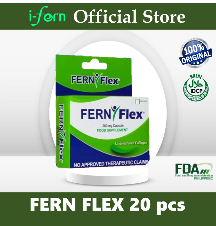 FERN Flex 20 pcs - Bagets to the joints! (Undenatured Collagen) - ifern ...