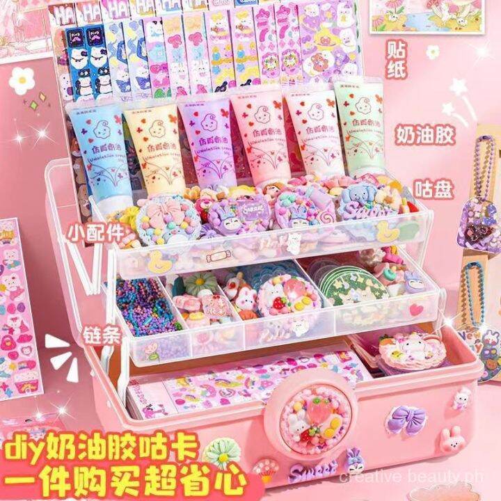 【HBESTY】Spot cream glue goo card sticker set diy full set of tools goo ...