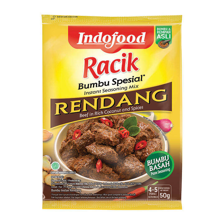 Indofood Bumbu Rendang 50g | Lazada Indonesia