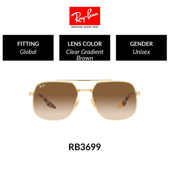 RAY-BAN - RB3699 001/51 | Lazada.co.th
