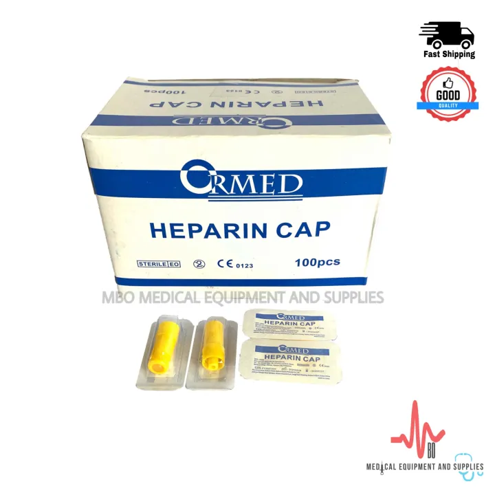 Ormed Heparin Cap - 100PCS/BOX | Lazada PH
