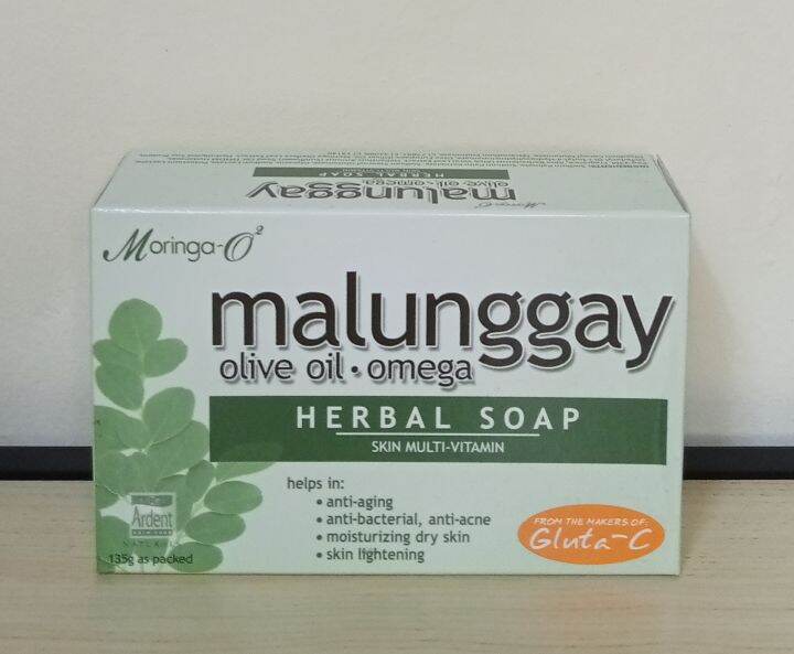 Moringa-o2 Malunggay Olive Oil Omega Herbal Soap 135 grams | Lazada PH
