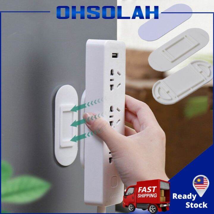 Power Extension Power Plug Socket Hanger Wall Mounted Socket Punch-free ...
