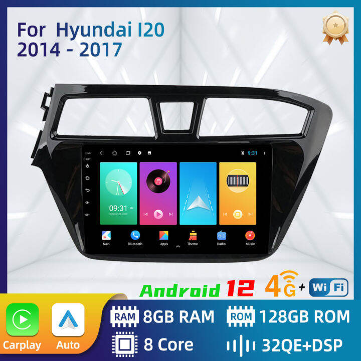 for Hyundai I20 2015 - 2017 Left Hand 2 Din Multimedia Player WIFI ...