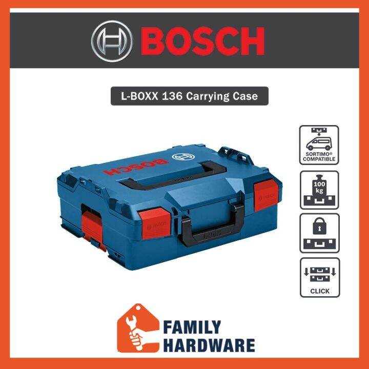 BOSCH L-BOXX 136 Carrying Case Professional Tool Box BOXX Kotak ...