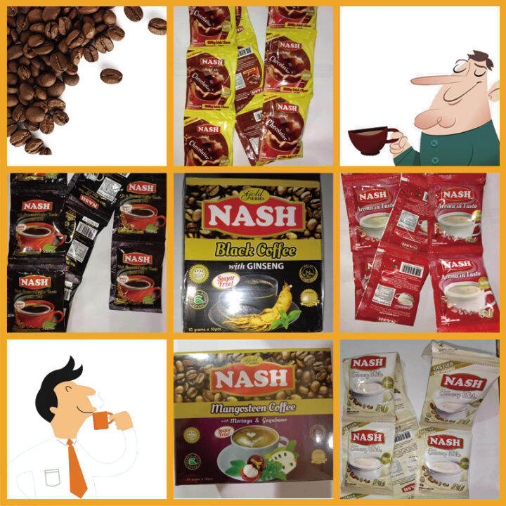 NASH coffee instant coffee 3 in 1 coffee snacks grocery store supermarket chocolate foods snacks ...