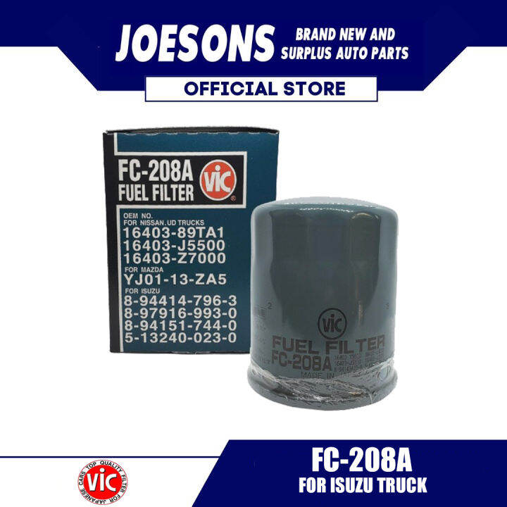 FC-208A FUEL FILTER JAPAN FOR ISUZU TRUCK | Lazada PH