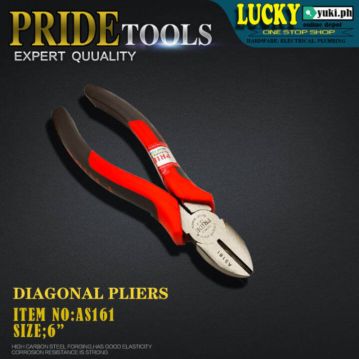 PRIDE AS161H AMERICAN DIAGONAL PLIERS 6 inch | Lazada PH
