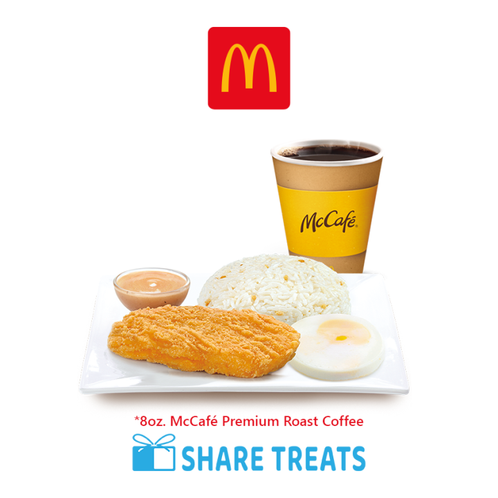 Mcdonald's Breakfast McCrispy Chicken Fillet wEgg and drink (SMS ...