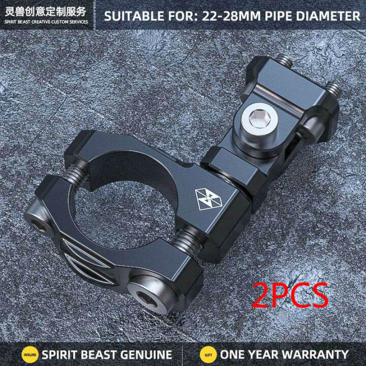 Spirit Beast Motorcycle 22-28Mm Adjustable Clamp Spotlight Holder ...