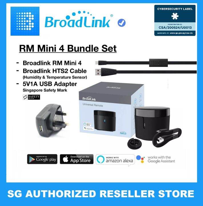 Broadlink RM4 Mini, RM Mini 4,Smart Home Automation, IR Blaster ...