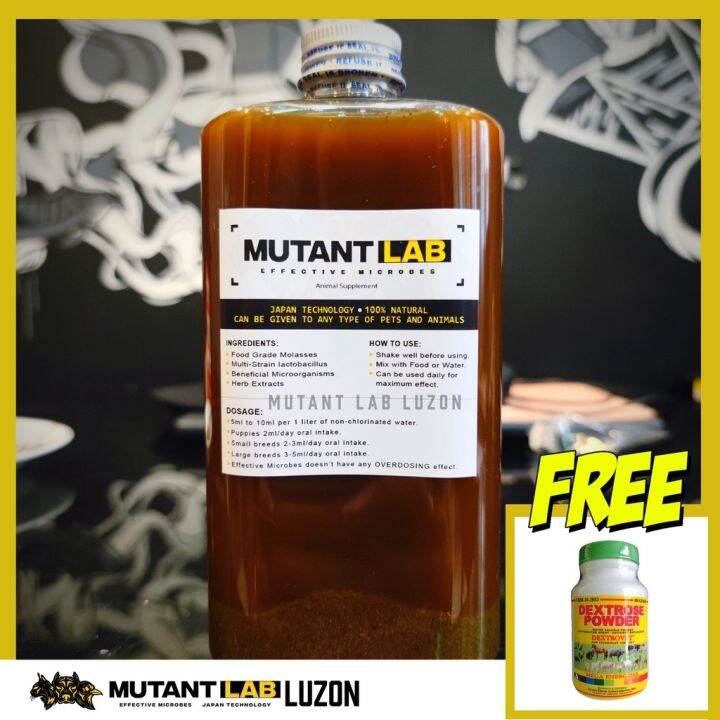 MUTANT LAB Pet Probiotics Prebiotic Natural Multivitamins FREE 1 ...