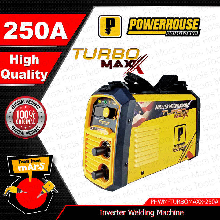 POWERHOUSE 250A TURBOMAXX Inverter Type Welding Machine MMA-250A PHWM ...