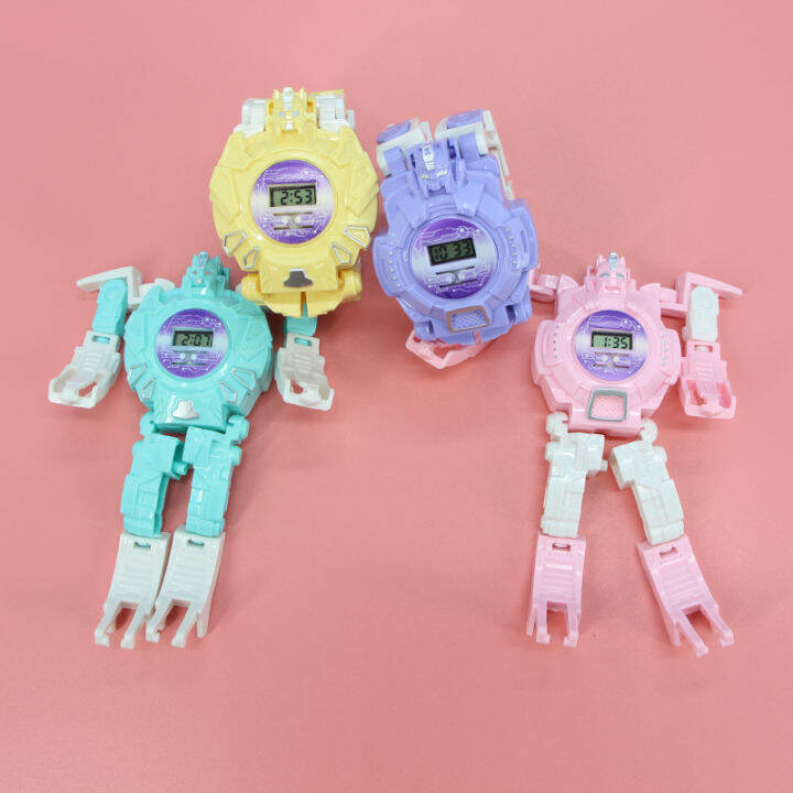 Creative Deformation Toy King Kong Robot Tik Tok With Electronic