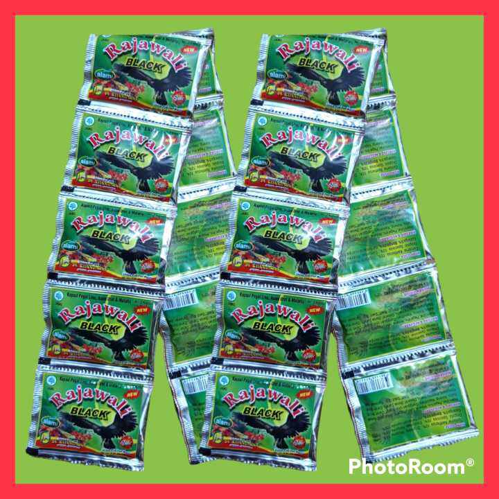Obat Herbal Kapsul Rajawali Black, Kapsul Pegel Linu, Asam Urat ...