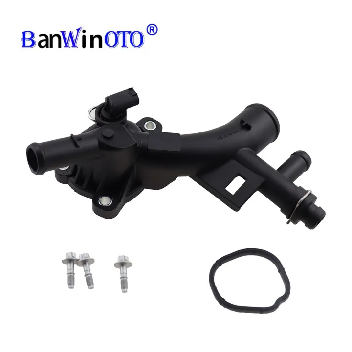 Thermostat Housing Engine Coolant Water Pump Outlet Fit For Chevrolet 1 ...