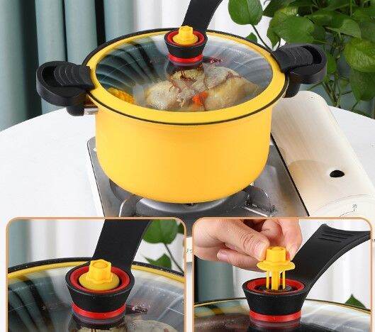 TC. Pressure Cooker with Multiple Safety Multi Used Home Sizes 3.5L ...