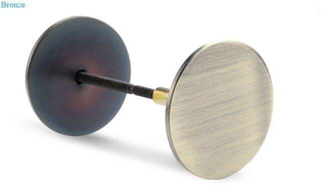 Copper Door Latch Dust Protector Invisible Bolt Hole Plug Security ...