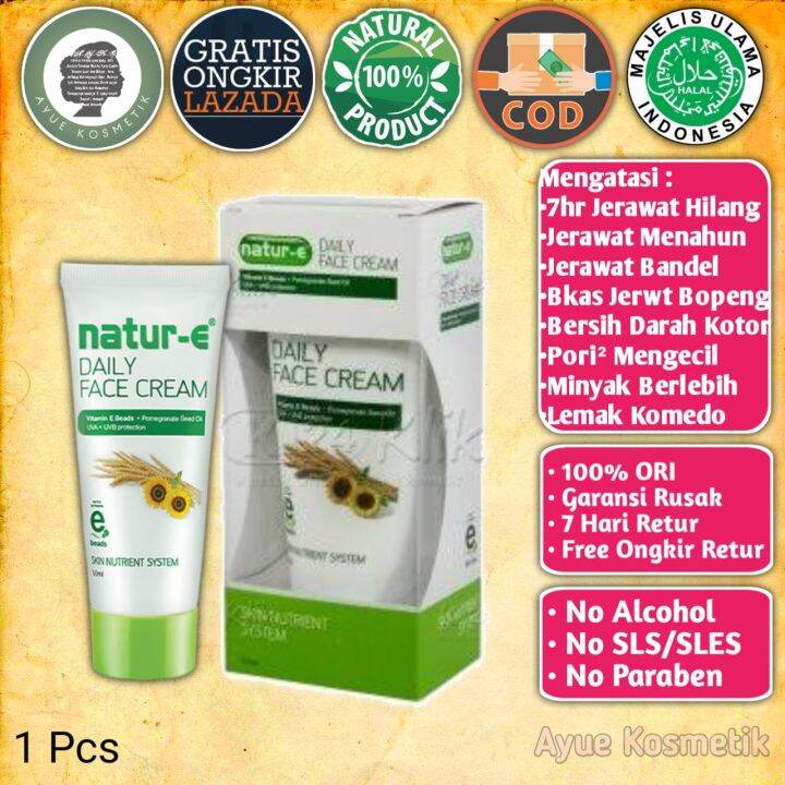 Natur-e Daily Face Cream 50ml Natur E Face Cream Nature E Face Cream ...