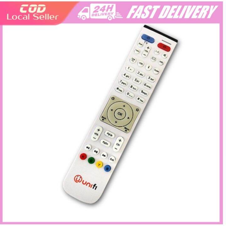 Easy to operate and use Television set-top box Remote Controller Unifi ...