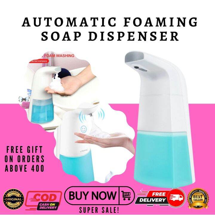 ORIGINAL AUTOMATIC FOAMING SOAP DISPENSER ADJUSTABLE MOTION SENSOR SOAP ...