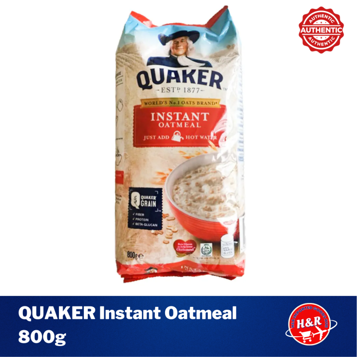 Quaker Instant Oatmeal Original 800g | Lazada PH
