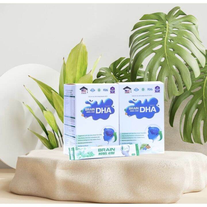 DHA Brain Kid Supplement Original 12Scht/1Box Support Brain Improve ...