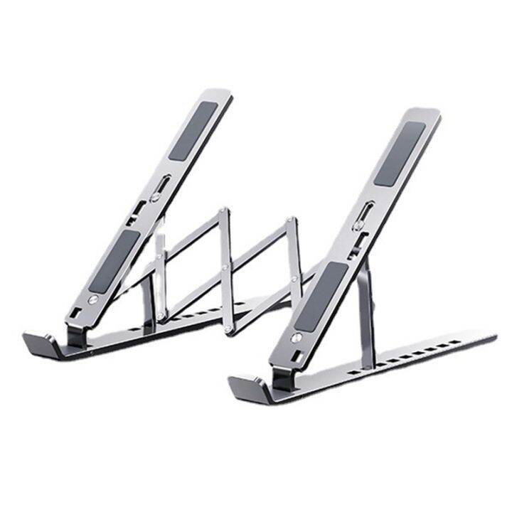 Laptop Stand, Portable Adjustable Laptop Stand, 6-Levels Laptop Riser ...