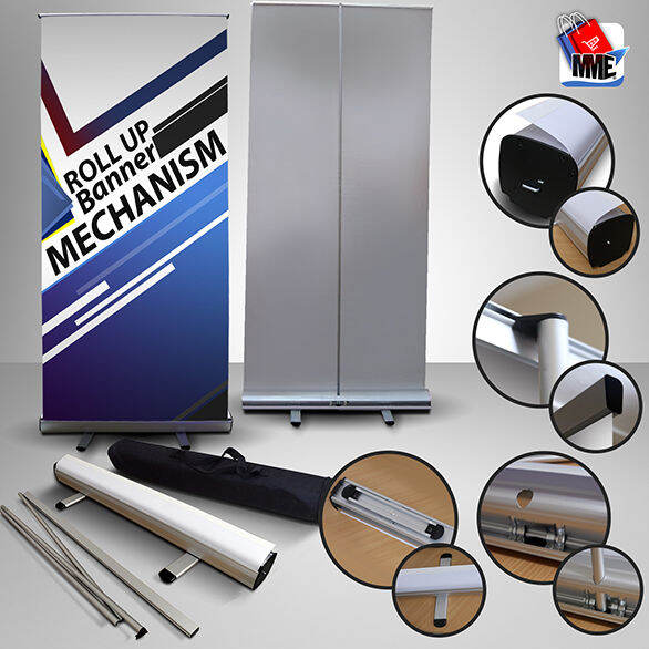 Roll Up Banner Mechanism (2.86 x 6.67 ft Size) | Lazada PH