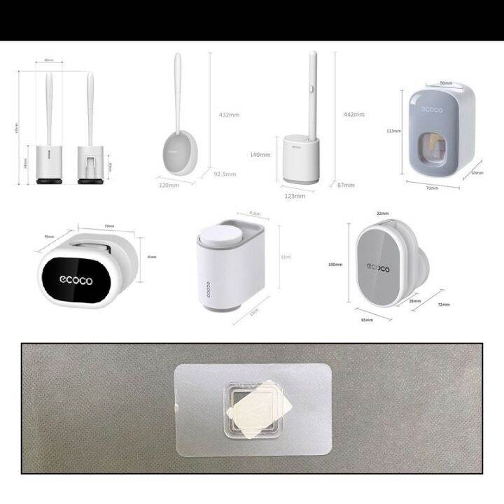 Ecoco Wall Mount sticker replacement ecoco goods sticker spare units ...