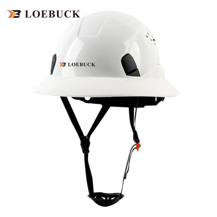 LOEBUCK Safety helmet Topi keselamatan site ventilation leader anti ...