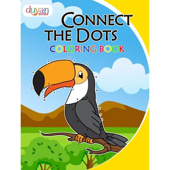 Connect the Dots Coloring (Alphabet) - Duyan Books | Lazada PH