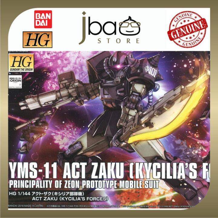 Bandai 1/144 YMS-11 Act Zaku Kycilia`S Force HG Gundam The Origin 020 ...