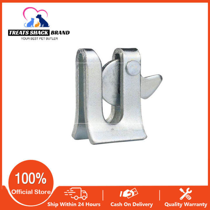 1/5Pcs Automatic gate lock Pig door cage lock Galvanize Door latch lock ...