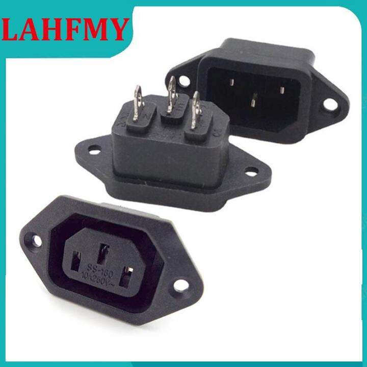 QHFLA 3 pin AC IEC Straight Female Male Socket Charging Extension Line ...