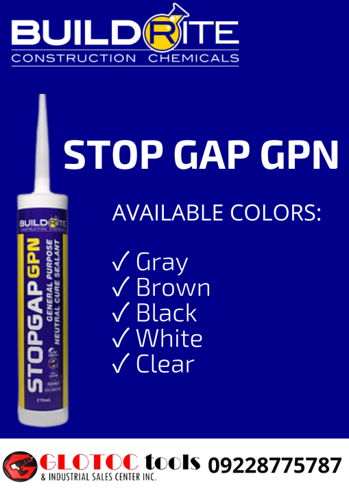 BUILDRITE STOPGAP GPN | Lazada PH