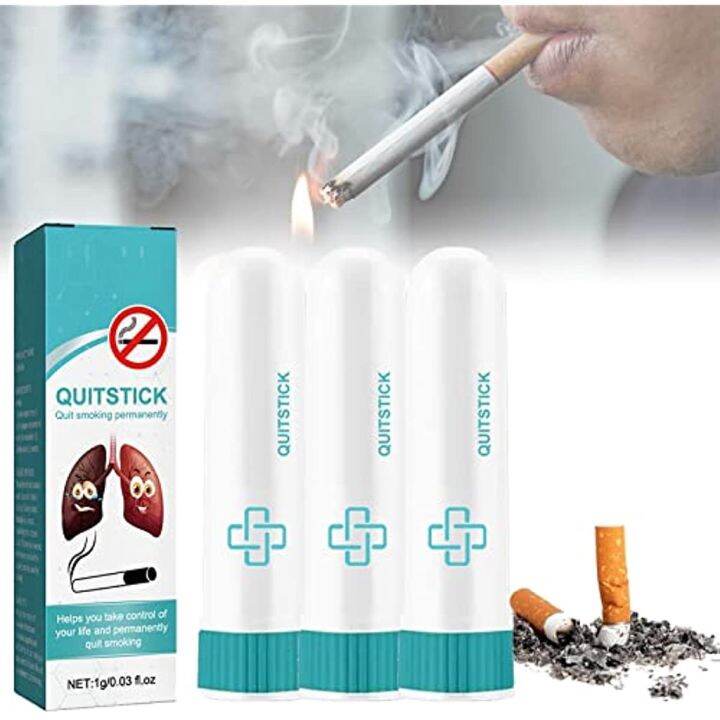 5pcs BreatheFree QuitStick, Easy to Use Inhaler, Natural Suppressant ...