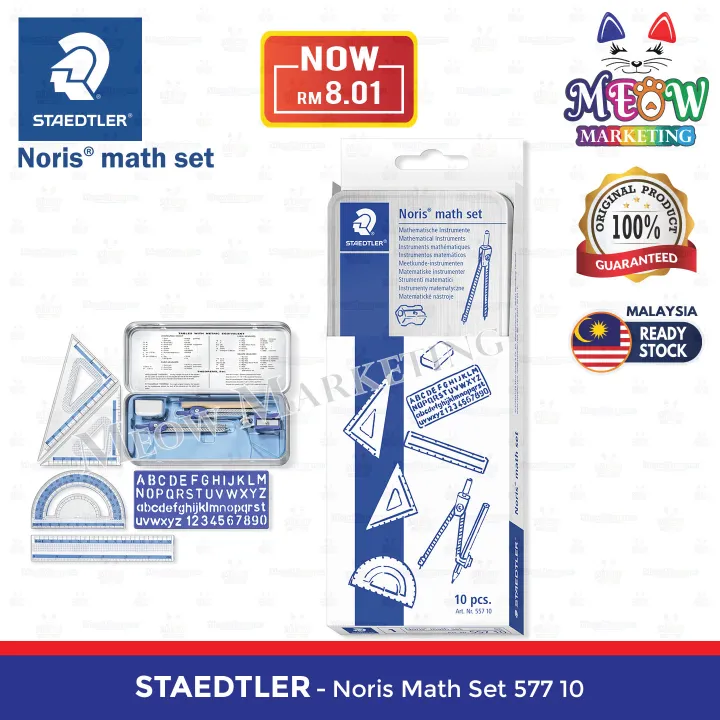 Staedtler Noris Mathematical Instruments Set (557 10) | Lazada