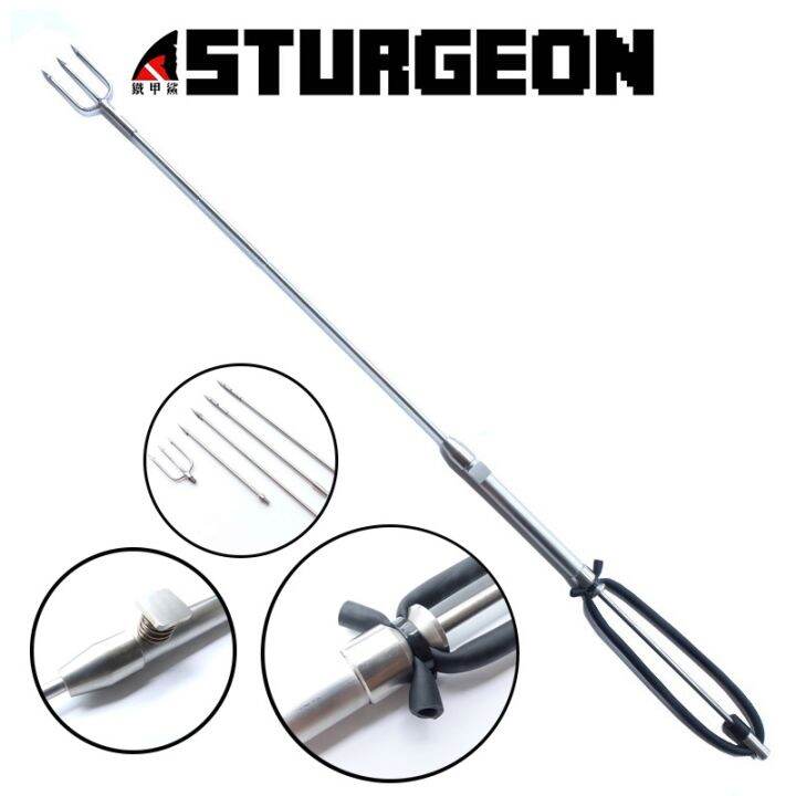 Semi-automatic catapult diving spear stainless steel telescopic rod ...