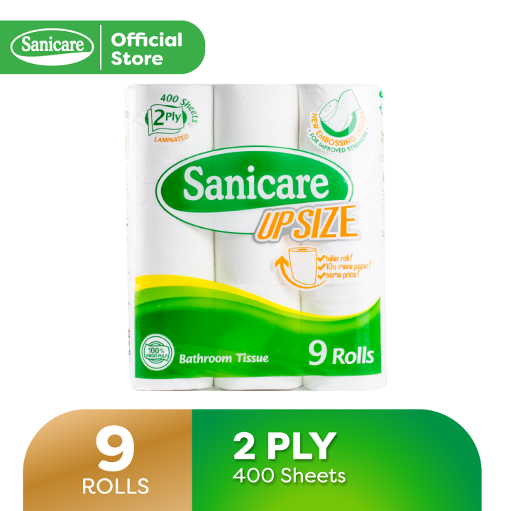 Sanicare Upsize Bathroom Tissue (9 Rolls) | Lazada PH
