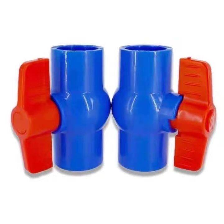 pvc blue ball valve plain 1/2 and 3/4 | Lazada PH