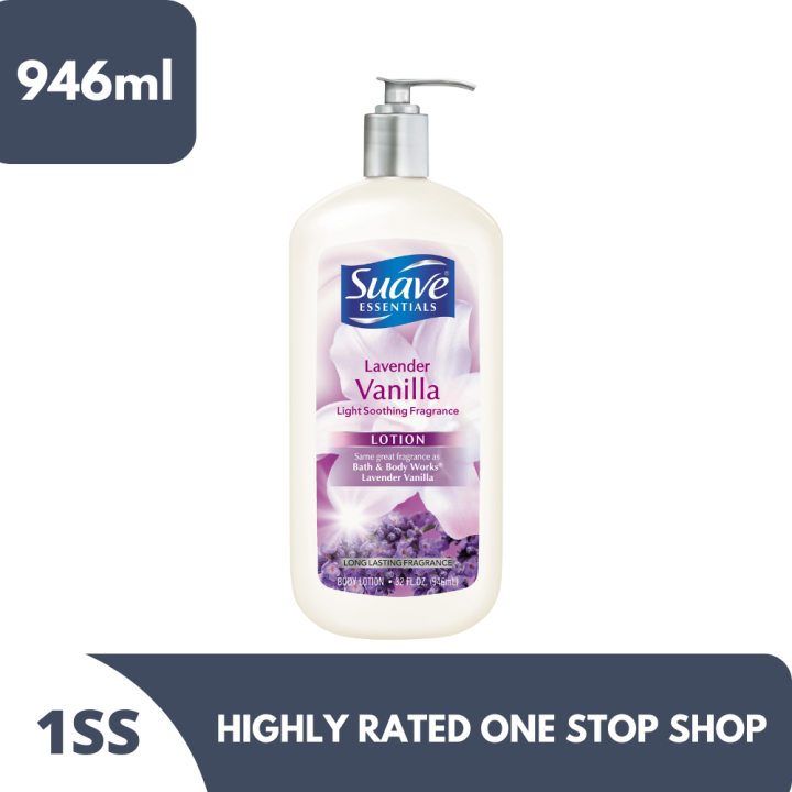 Suave Essentials Lavender Vanilla Lotion 946ml | Lazada PH