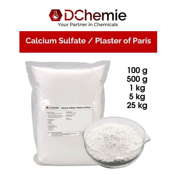 Plaster Of Paris / Gypsum / Calcium Sulfate | Lazada