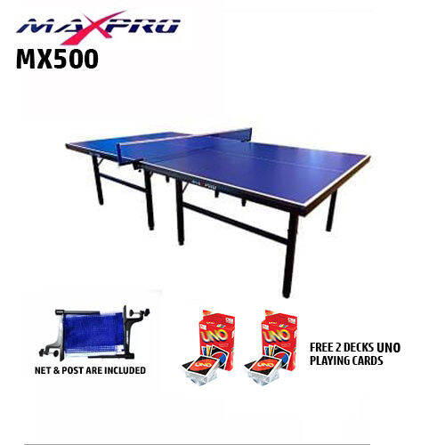 (Variation) MaxPro Table Tennis Table MX500 & MX600 with free 2Decks ...