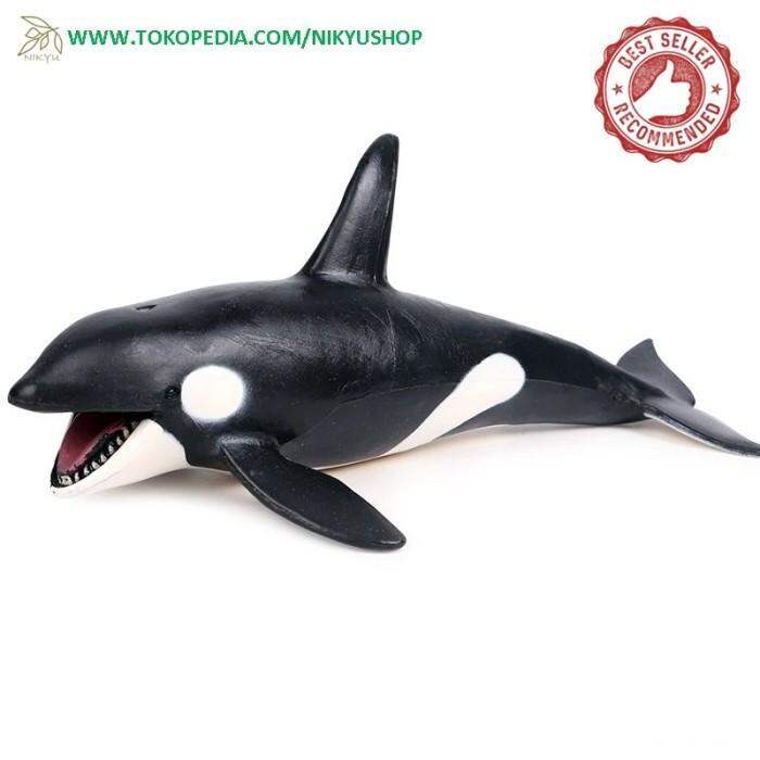 MAINAN EDUKASI PAJANGAN KOLEKSI KILLER WHALE PAUS ORCA - THREESHOP03 ...